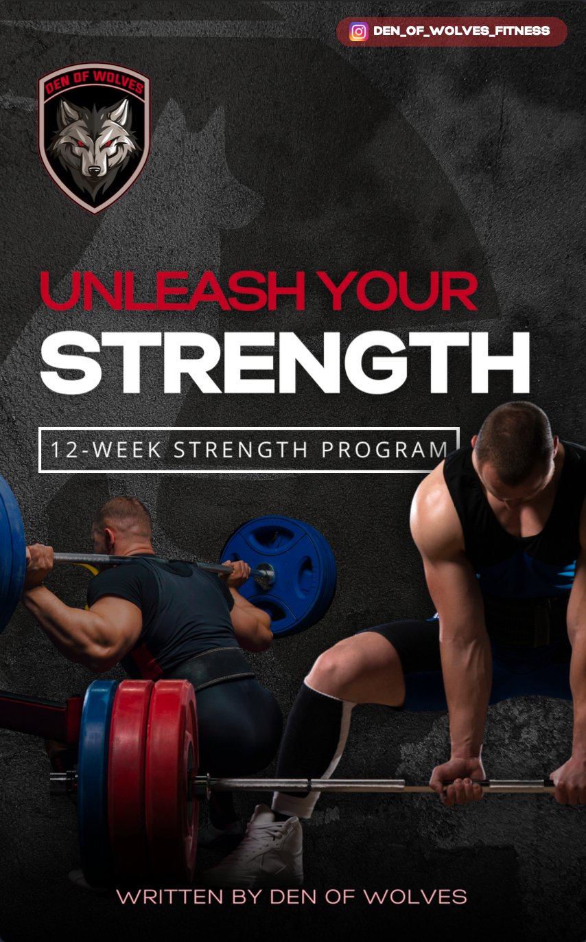 "Strength E-Book | 12-Week Program for Power & Performance" – Den of Wolves